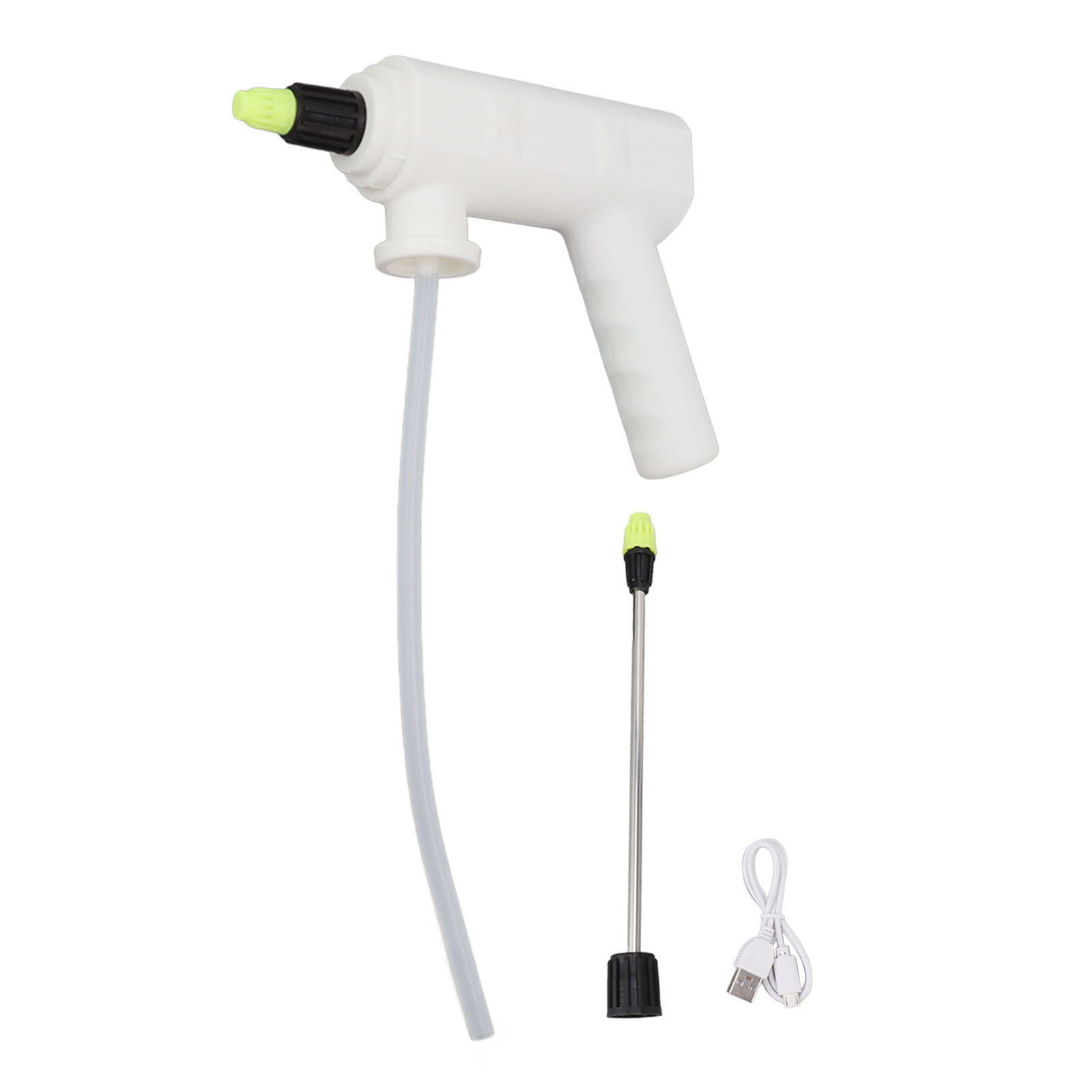 Electric Plant Sprayer Spout Battery Powered USB Rechargeable Handheld Automatic Watering Head with Spray Bar for Home Garden A