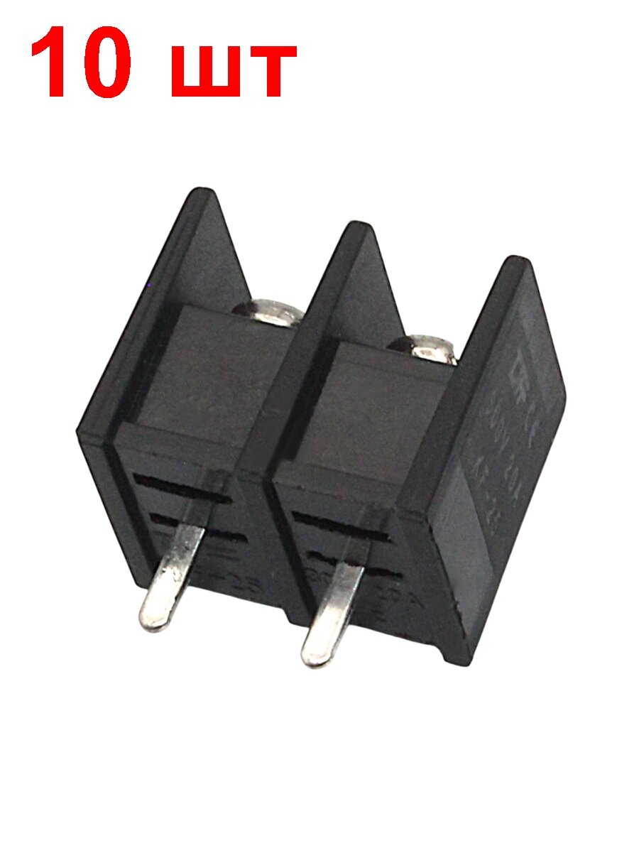 Клеммник барьерн. на плату 10 шт. 2 кон. KF25C-7.62-02P-13