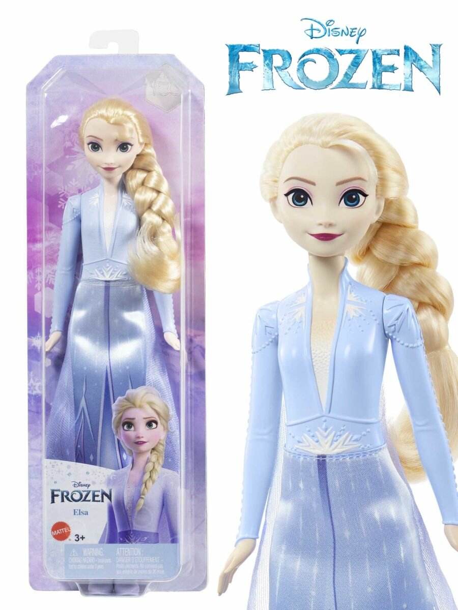 Кукла Холодное сердце HLW48 принцесса Дисней - Эльза Frozen Disney Mattel