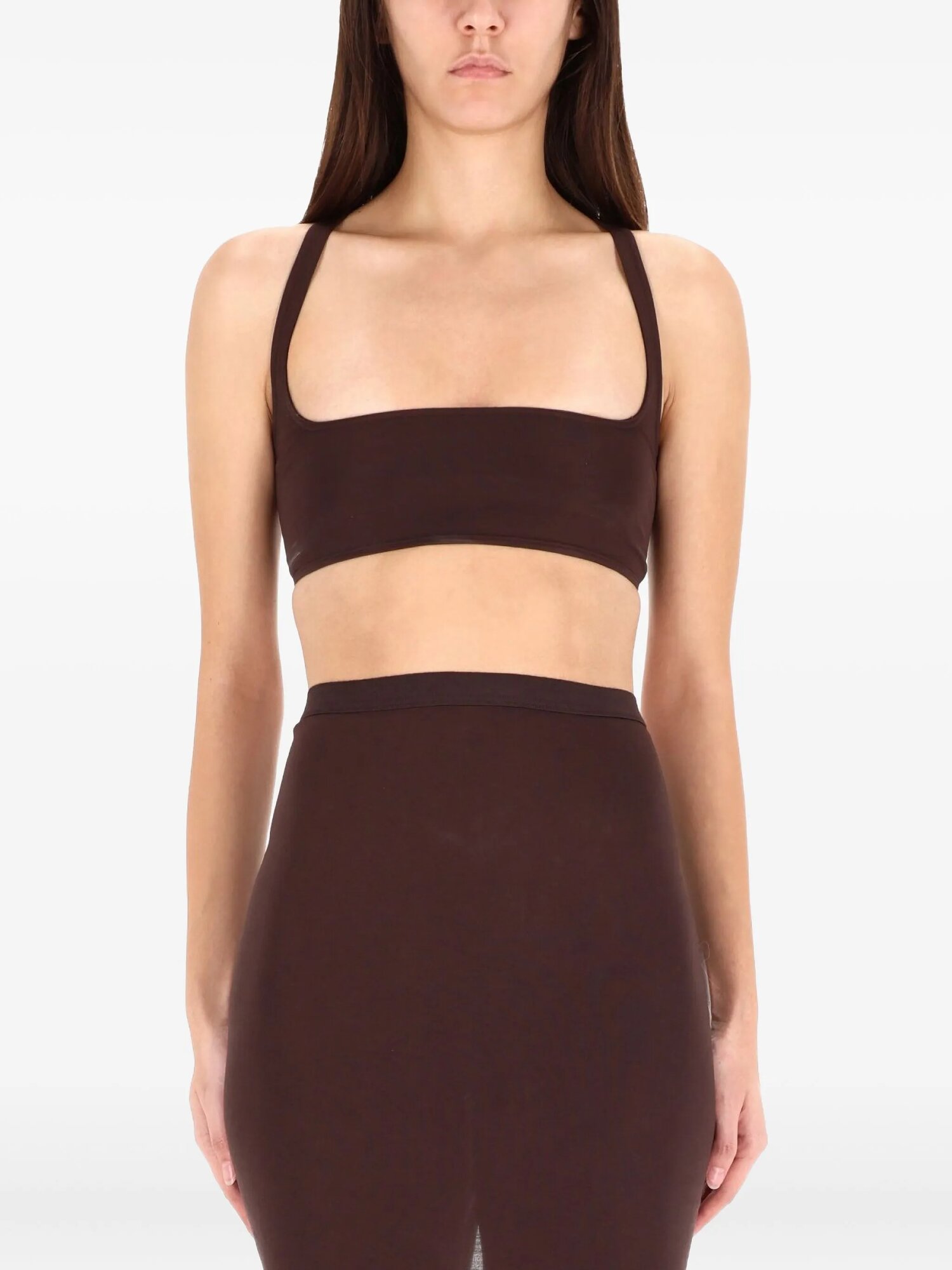 Топ Square-neck top