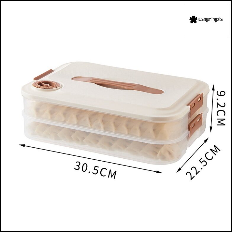 Эксклюзивный многоярусный контейнер для заморозки пельменей в холодильной камере