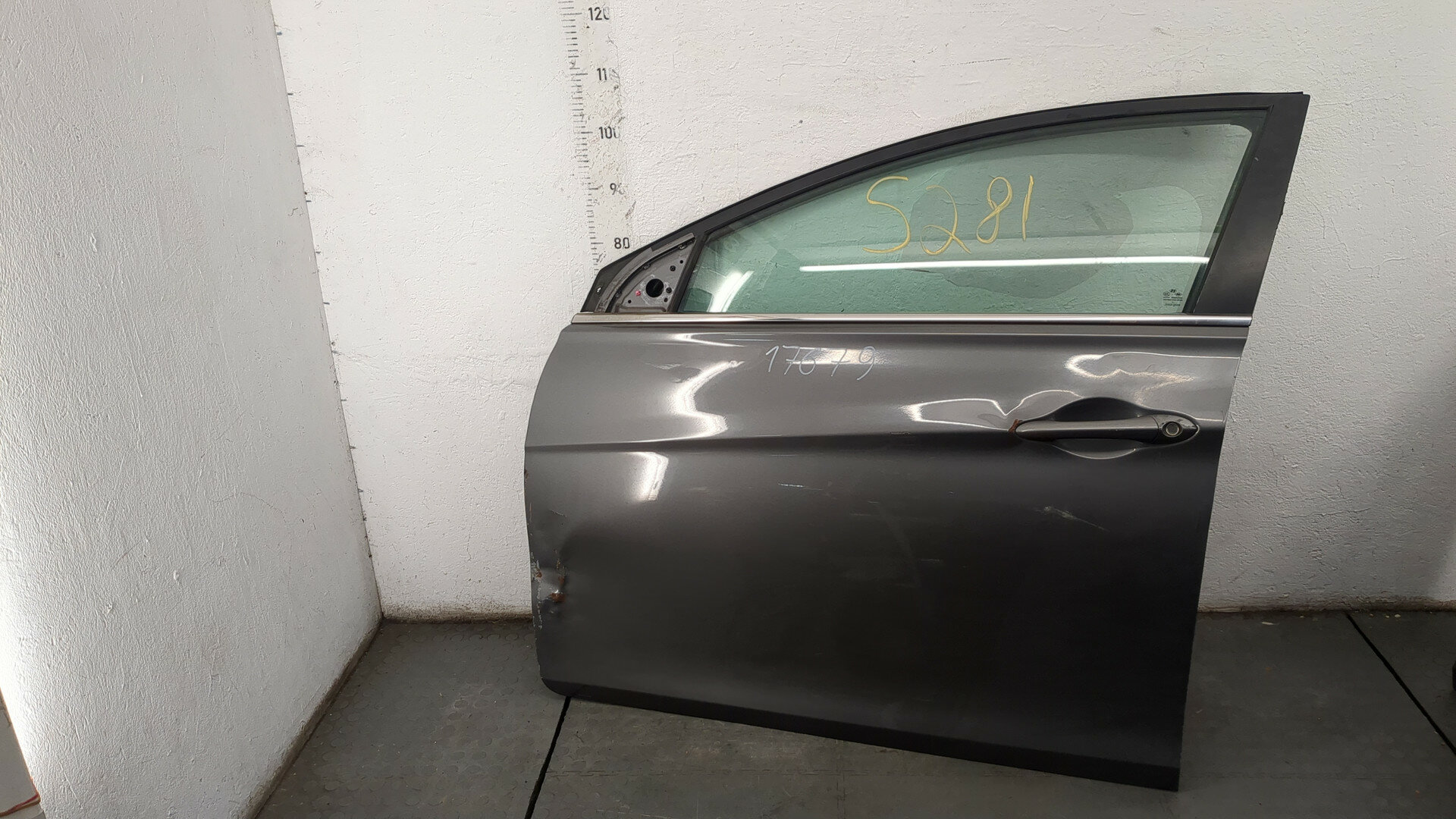 Дверь боковая (легковая) левая передняя Hyundai Sonata 6 YF Б/У