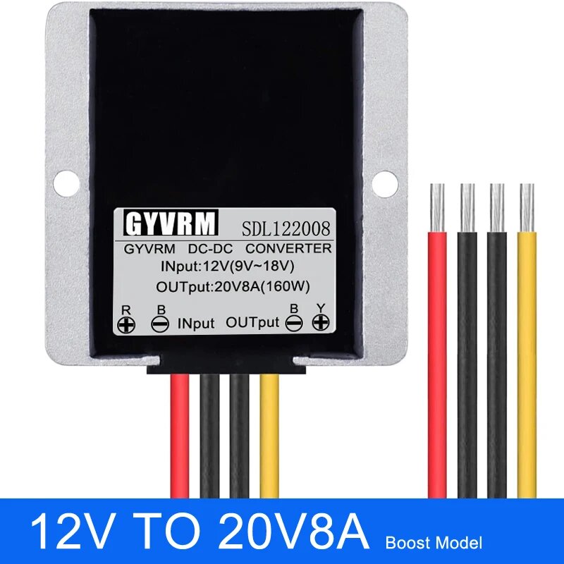 GYVRM Конвертер DC/DC 12В в 19-20В 5-15А