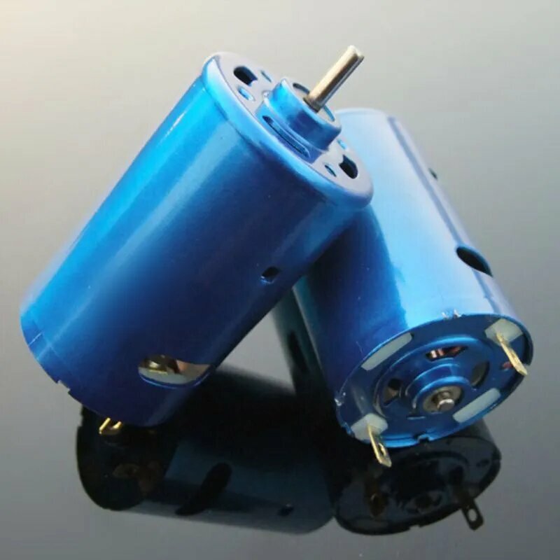 RS550 12 - 24V 30000 RPM Высокоскоростные микродвигатели с большим крутящим моментом для DIY Инструменты / модели самолета DIY