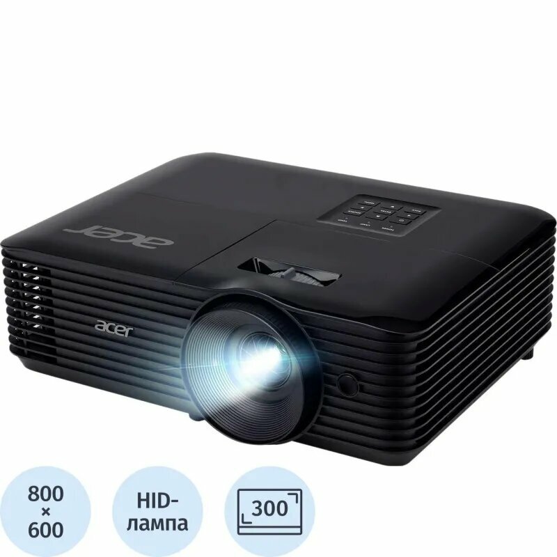 Проектор Acer X119H DLP 4800Lm LS 20000:1 (4000час) 1xUSB typeA 1xHDMI, 2295051