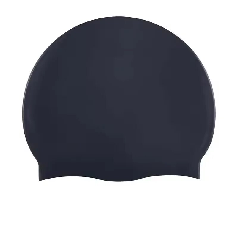 Силиконовая шапочка для плавания Unisex Черный, YM300 Black
