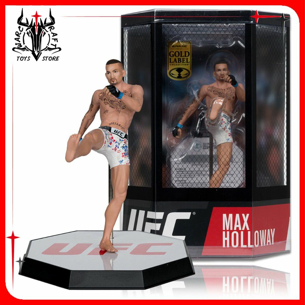 7-дюймовая фигурка McFarlane Toys Ultimate Fighting Championship UFC Max Holloway Gold Label с золотым лейблом