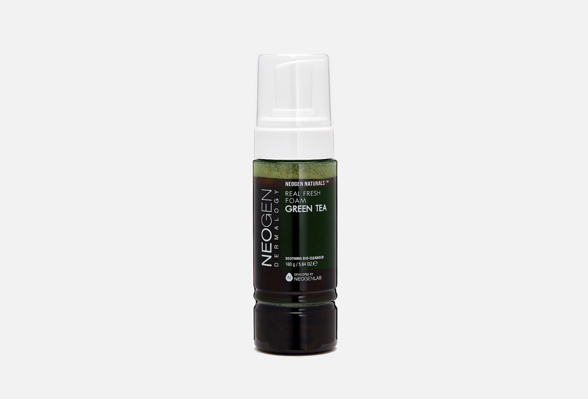 Пенка для умывания NEOGEN DERMALOGY REAL FRESH FOAM GREEN TEA