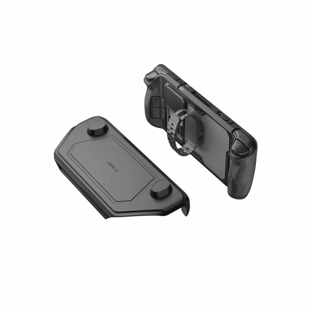 Чехол JSAUX ModCase (Базовый набор) для Steam Deck LCD / OLED - Модульный защитный кейс с подставкой и дополнительными аксессуарами для игровой портативной консоли, приставки Стим Дек