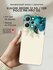 Чехол на Xiaomi Redmi 12 5G / Сяоми Редми 12 5G с принтом Перья голубого цвета