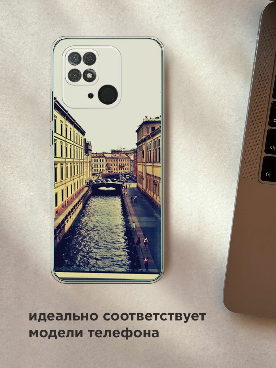 Чехол на Xiaomi Redmi 10C / Сяоми Редми 10C с принтом "Санкт-Петербург" — фото 1