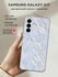 Чехол на Samsung Galaxy A17 / Самсунг А17 с принтом "Сиреневый мрамор"