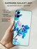 Чехол на Samsung Galaxy A07 / Самсунг А07 с принтом "Голубая орхидея"