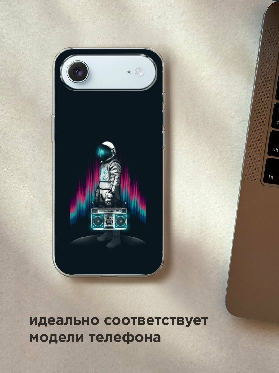 Чехол на Apple iPhone Air / Айфон Айр с принтом "Космическая вечеринка" — фото 1