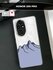 Чехол на Honor 200 Pro / Хонор 200 Про с принтом "Гора", прозрачный