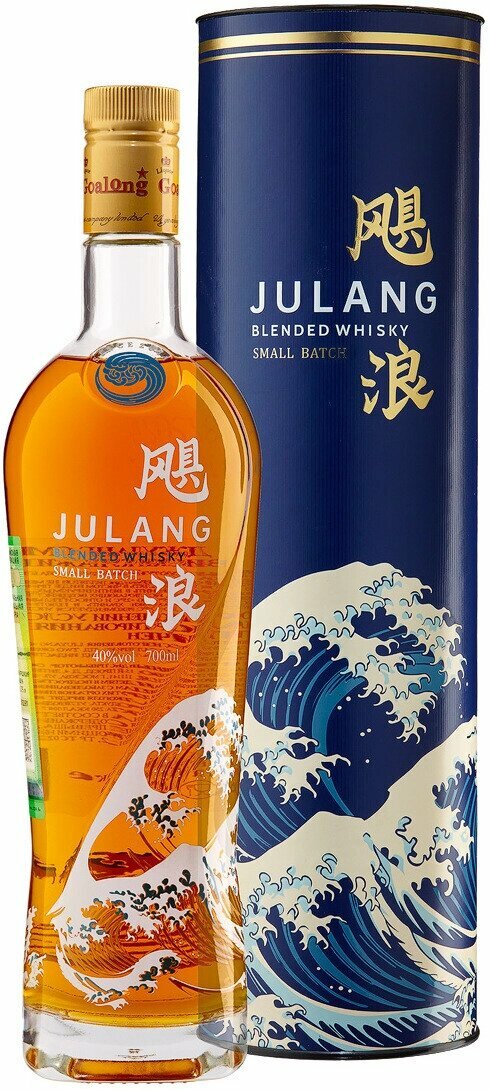 Виски "Julang" Blended Small Batch, in tube, 0.7 л