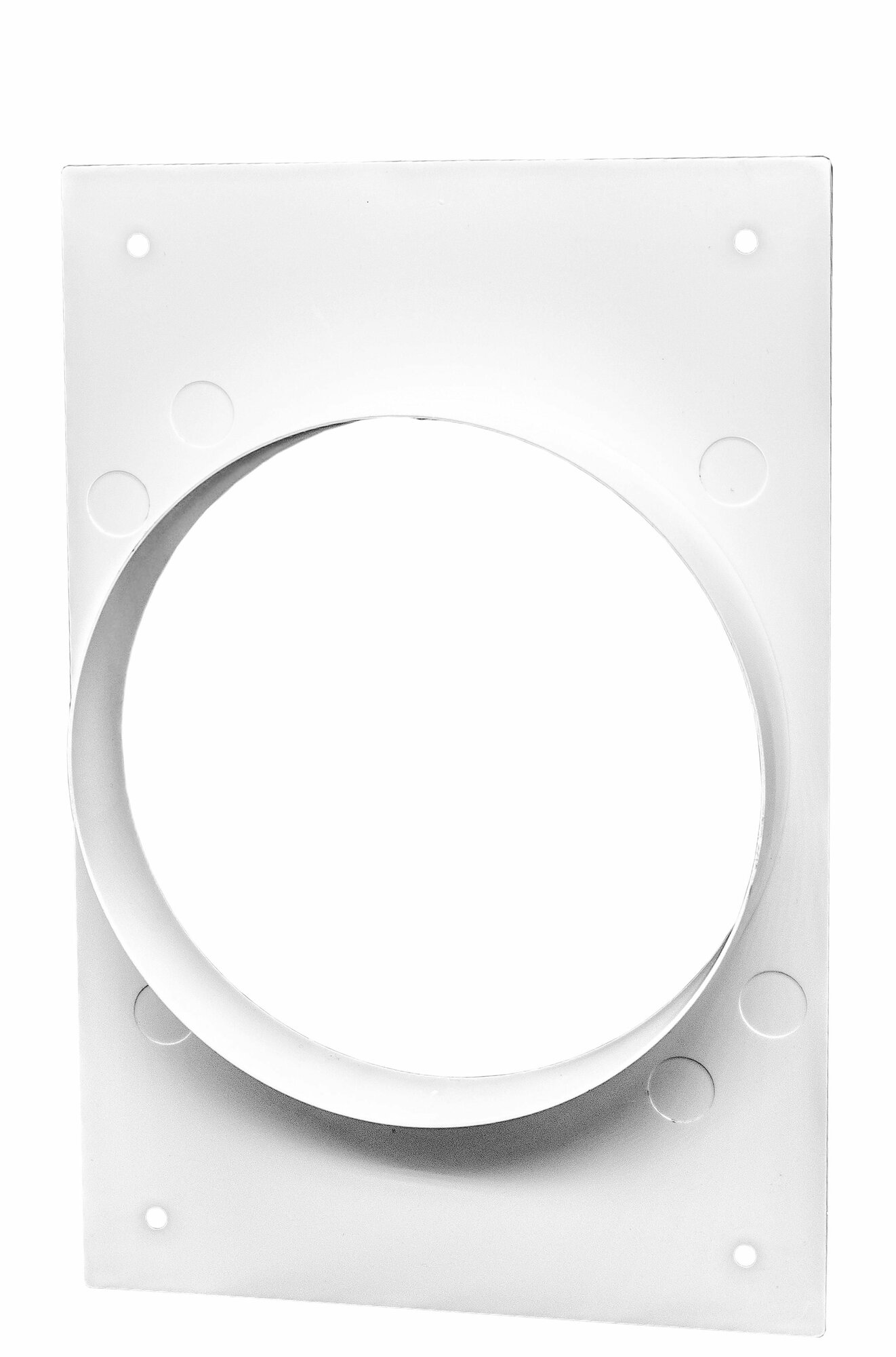 Накладка для воздуховода ERA торцевая, 160х160 мм, с фланцем D125