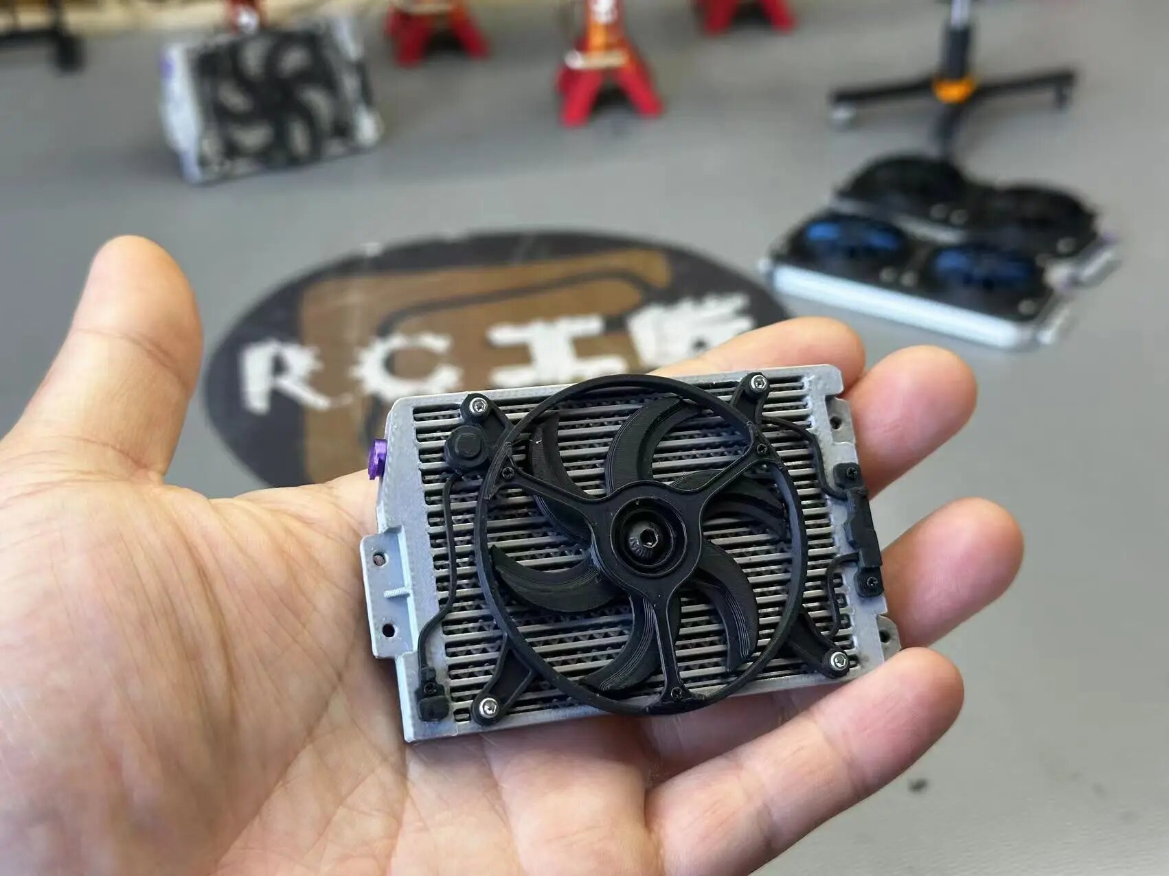 Имитационный радиатор для RC автомобиля Traxxas TRX4 TRX6 SCX10 B