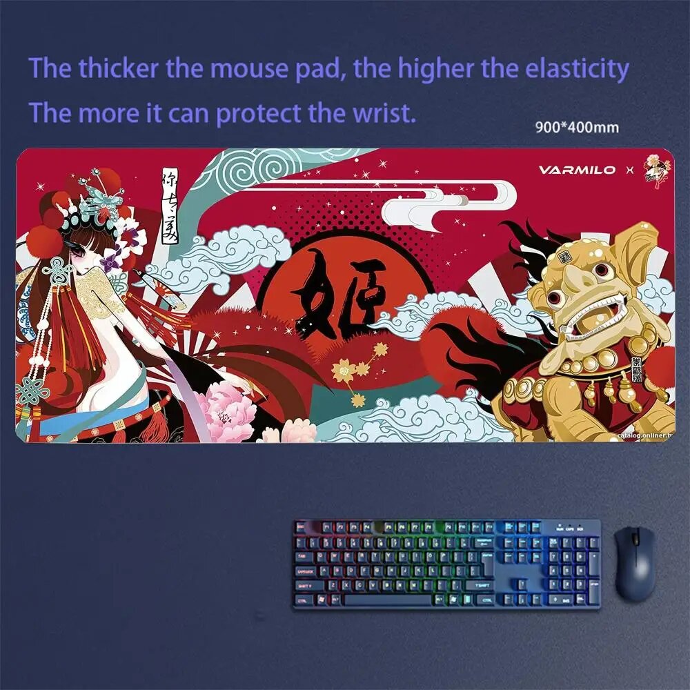 Большой игровой коврик для мыши Varmilo XXL, коврик для компьютерной мыши, коврик для мыши для ПК, геймера, коврик для мыши для ноутбука, ковер, коврик для клавиатуры, настольный коврик