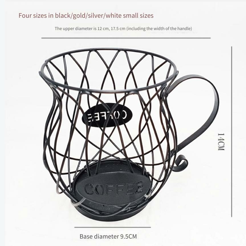 Жарфирма для свечей из чугунной кованой проволоки с золотым покрытием, стеллаж для хранения из чугунной кованой проволоки (черный, маленький)