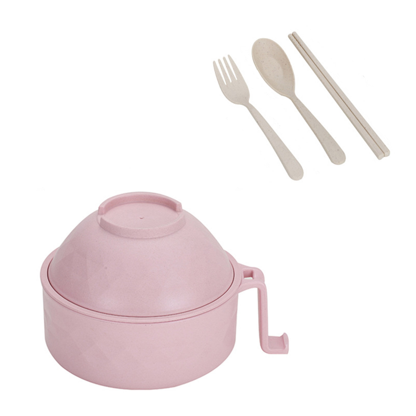 Миска для лапши, студенческий набор чаш для рамэн из бамбукового волокна, дренажная чаша для плиты рамэн, набор посуды для столовой