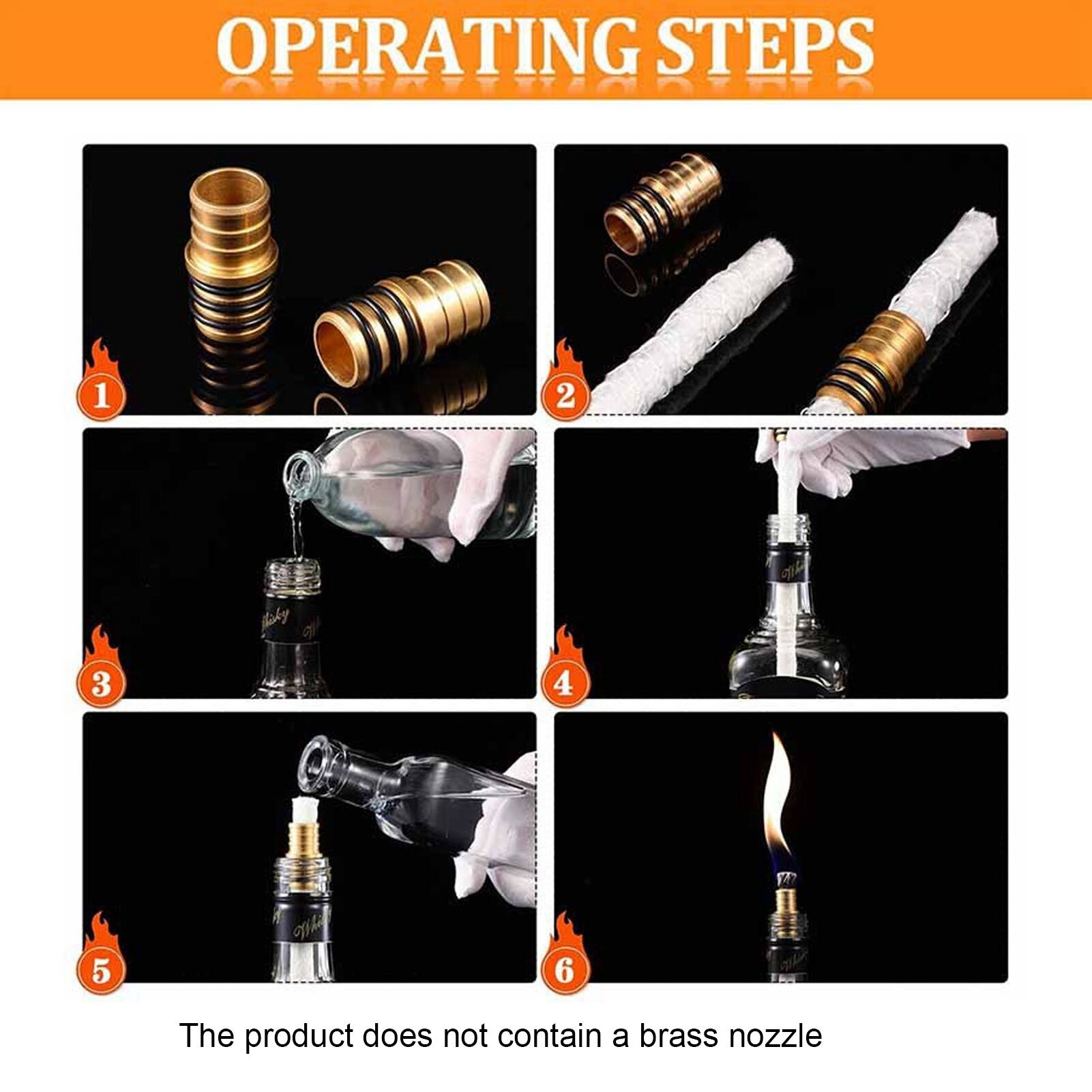 10 шт. замена фитиля 13,78 дюйма Тики факел фитили из стекловолокна для освещения патио садовые фонари