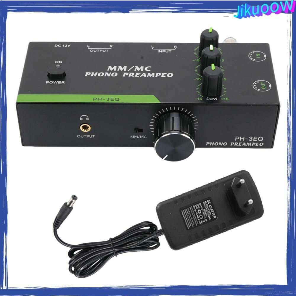 Phonograph Amplifier, мощный усилитель с XLR входом и выходом, для чистого воспроизведения звука на виниловых пластинках Европейский стандарт 100-240 В