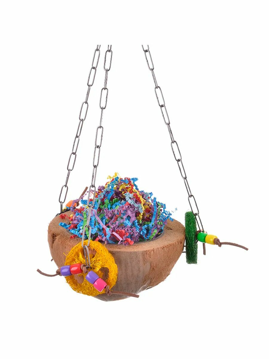 Игрушка для птиц Кокосовая пирамида