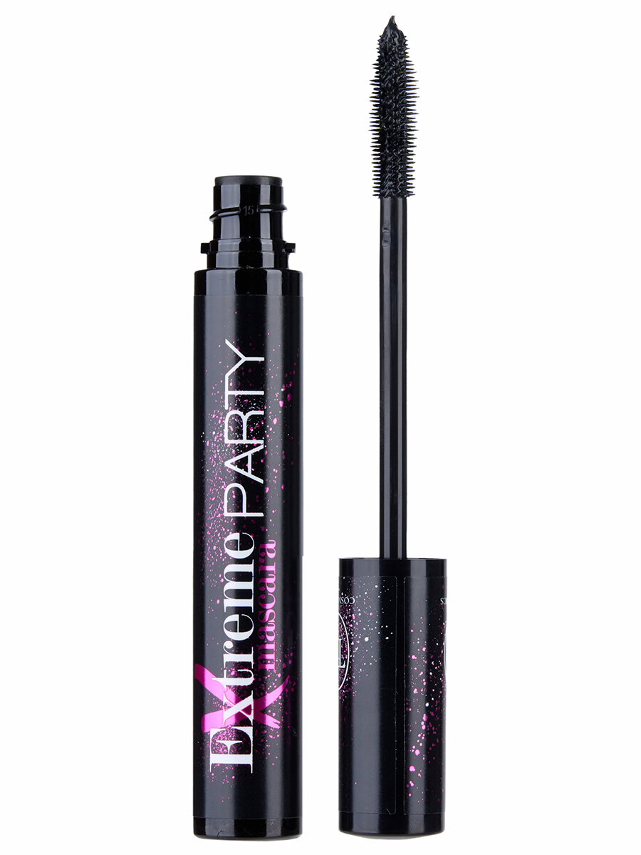 Тушь для ресниц термостойкая TF cosmetics Extreme Party черная