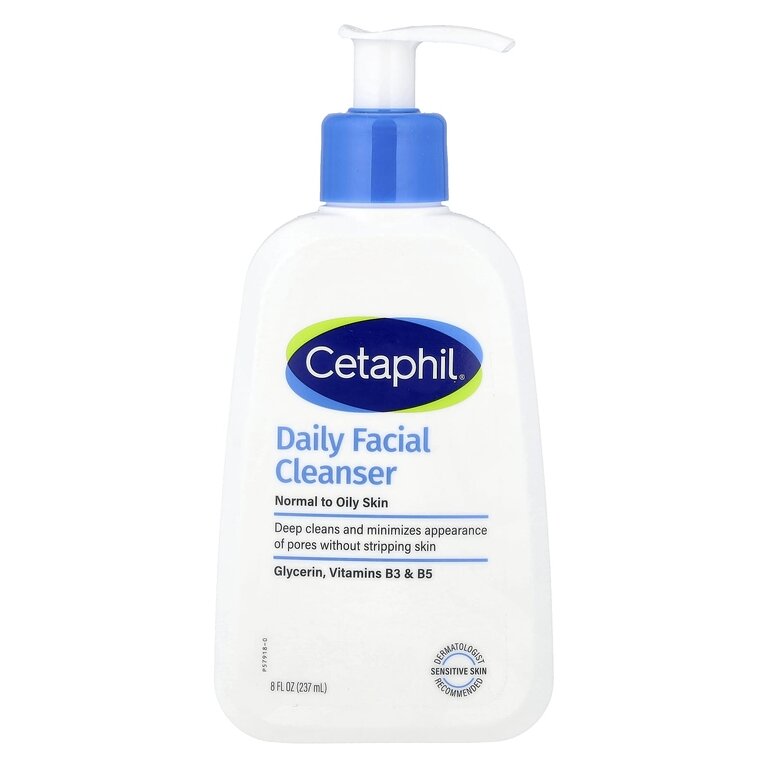 Гель очищающий Cetaphil, гипоаллергенный, 237 мл, для лица, США