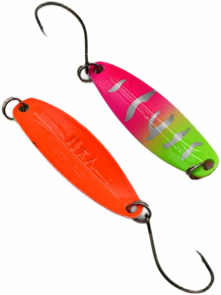 Блесна NORIES TROUT PROGRAM LD 3.7 г на форель и окуня, блесна для дальнего заброса, язь, жерех