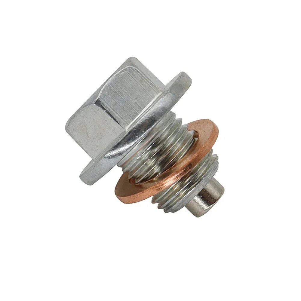 Магнитная гайка поддона для слива масла, винт пробки для слива масла из нержавеющей M12 x 1.25