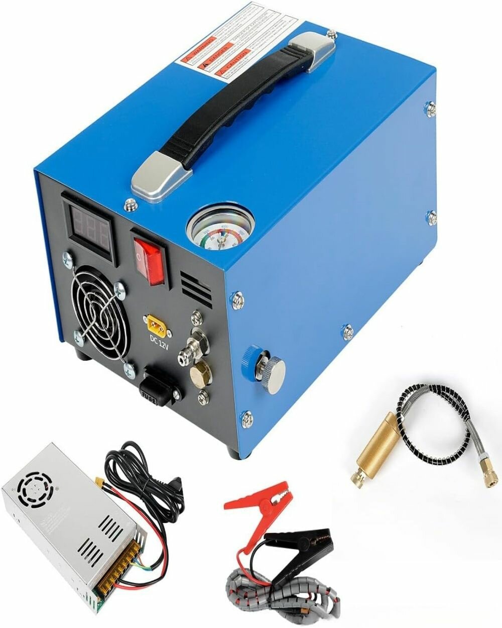 Автомобильный воздушный насос высокого давления 220 В, воздушный насос 30 МПА