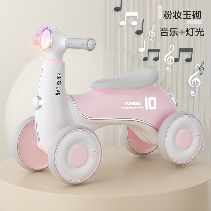 Новая модель 2026 года: детский беговел, четырехколесный беговел для детей, ходунки для малышей 1-3 лет.