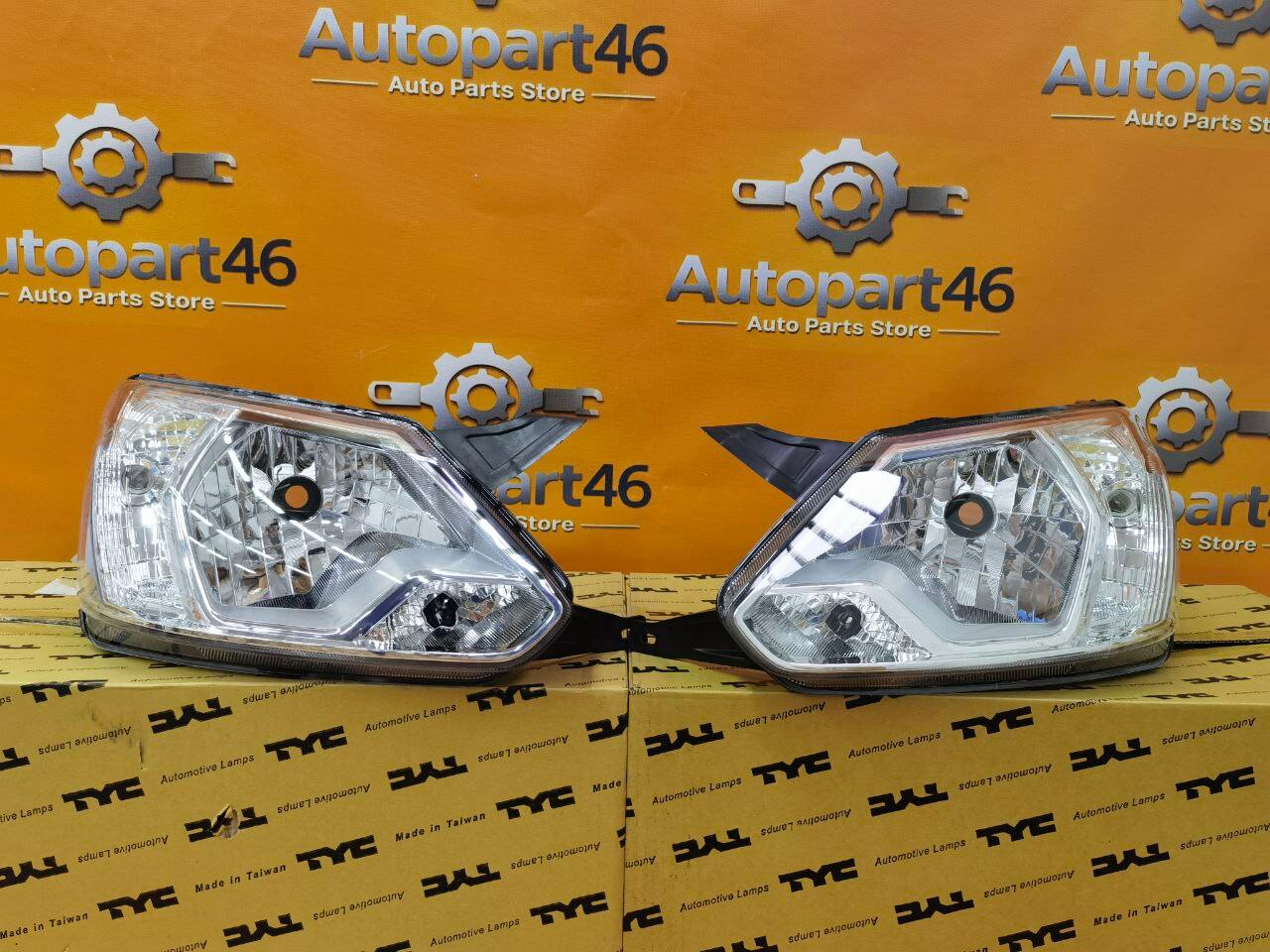 Передние фары на Датсун он до DATSUN ON-DO 14-20 электрокорректор левая правая TYC отличное качество