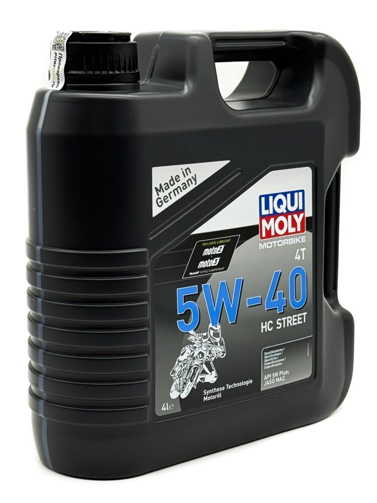 LIQUI MOLY Motorbike 4T HС Street 5W-40 (4л) 20751