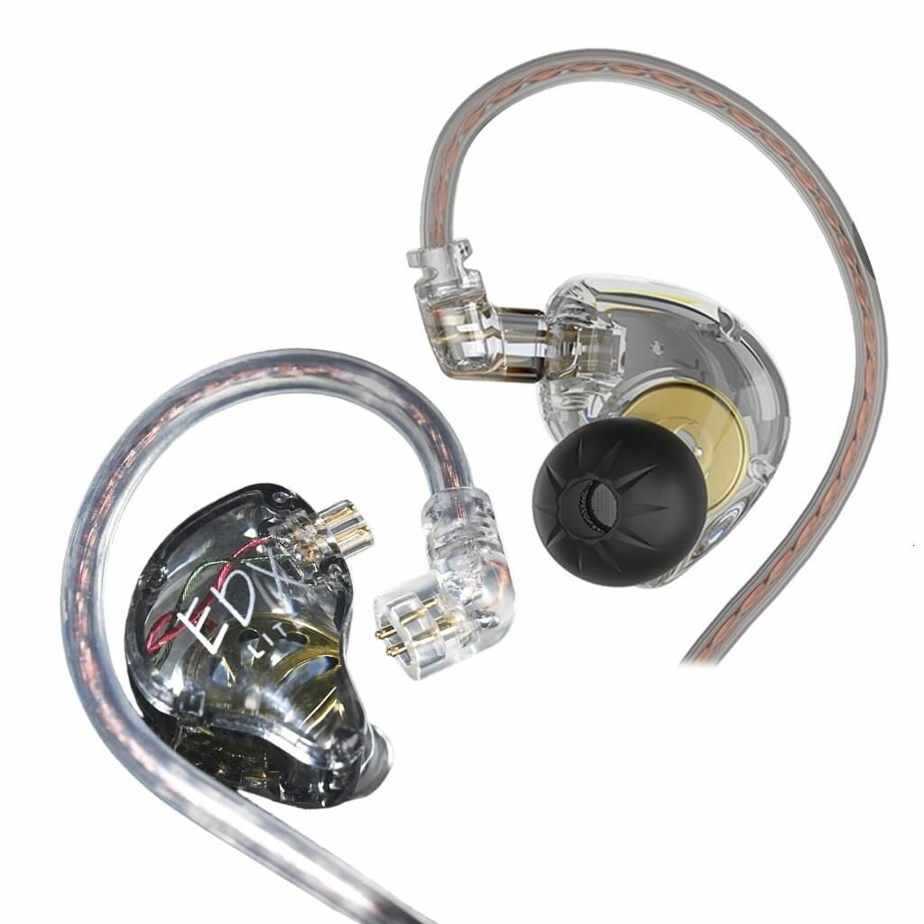 Гарнитура с внутренней магнитной динамической катушкой KZ EDX Lite-Стандартное издание