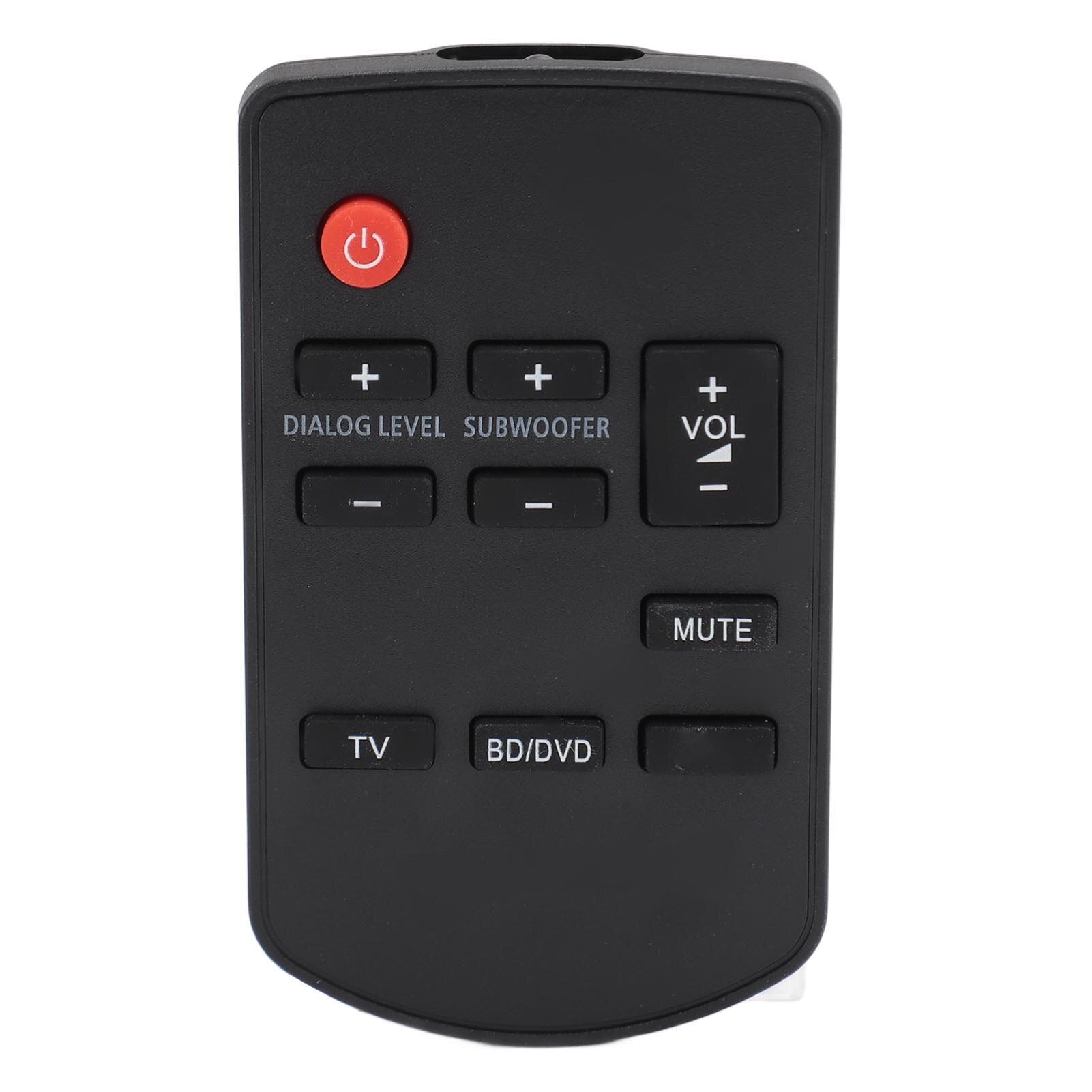 Пульт дистанционного управления для звуковой панели легкий доступ прочный ABS прочный анти -уход Bluetooth Дистанционный динамик дистанционное управление