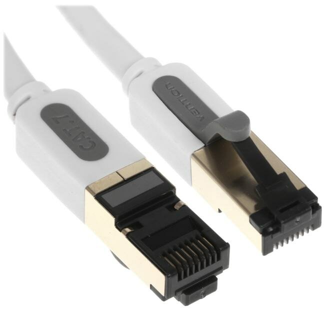 Vention ICDHH Патч-корд Vention прямой SFTP cat.7 RJ45 - 2м. Серый