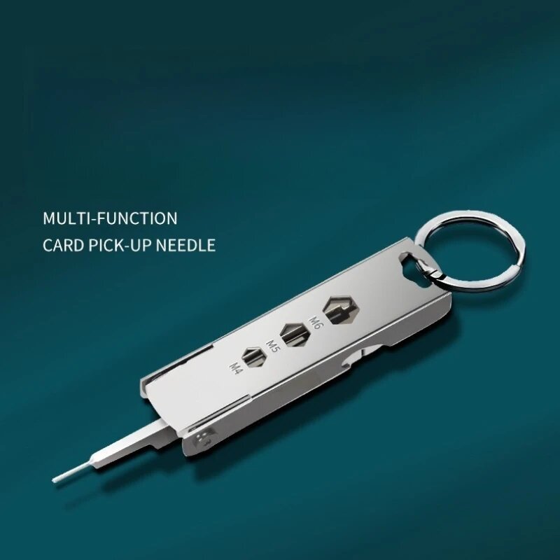 Мини-инструмент Для Извлечения SIM-карты, Брелок, Многофункциональный Аксессуар Для Мобильного Телефона