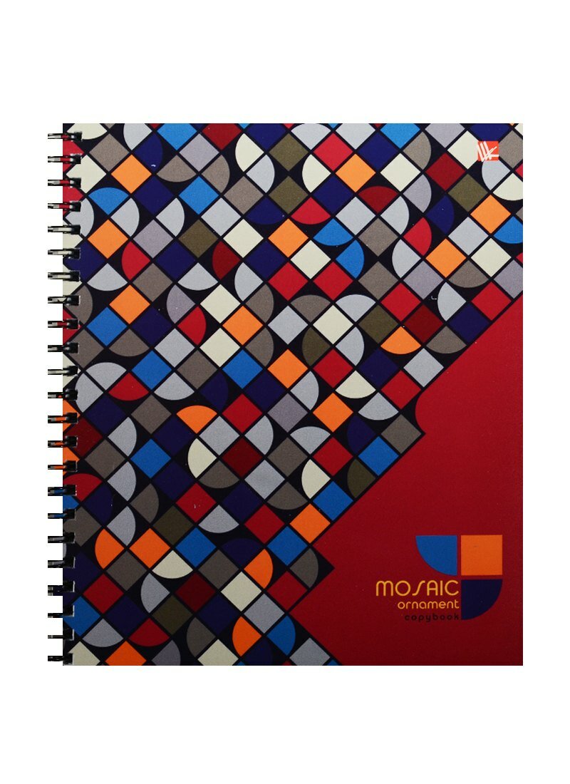 Тетрадь в клетку Unnika, "Стильная графика", 96 листов, в ассортименте