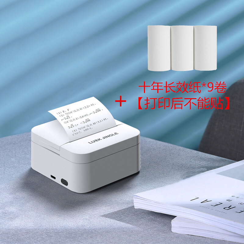 Принтер для этикеток Xunchen AI, мини-принтер для исправления ошибок студентов, мини-фотопринтер, инструмент для копирования стикеров