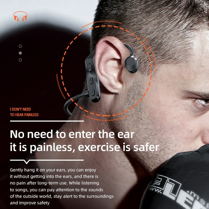 K69 Air Conduction Earbuds Беспроводная Bluetooth-гарнитура Спортивные наушники TWS Fone Bluetooth Беспроводные наушники