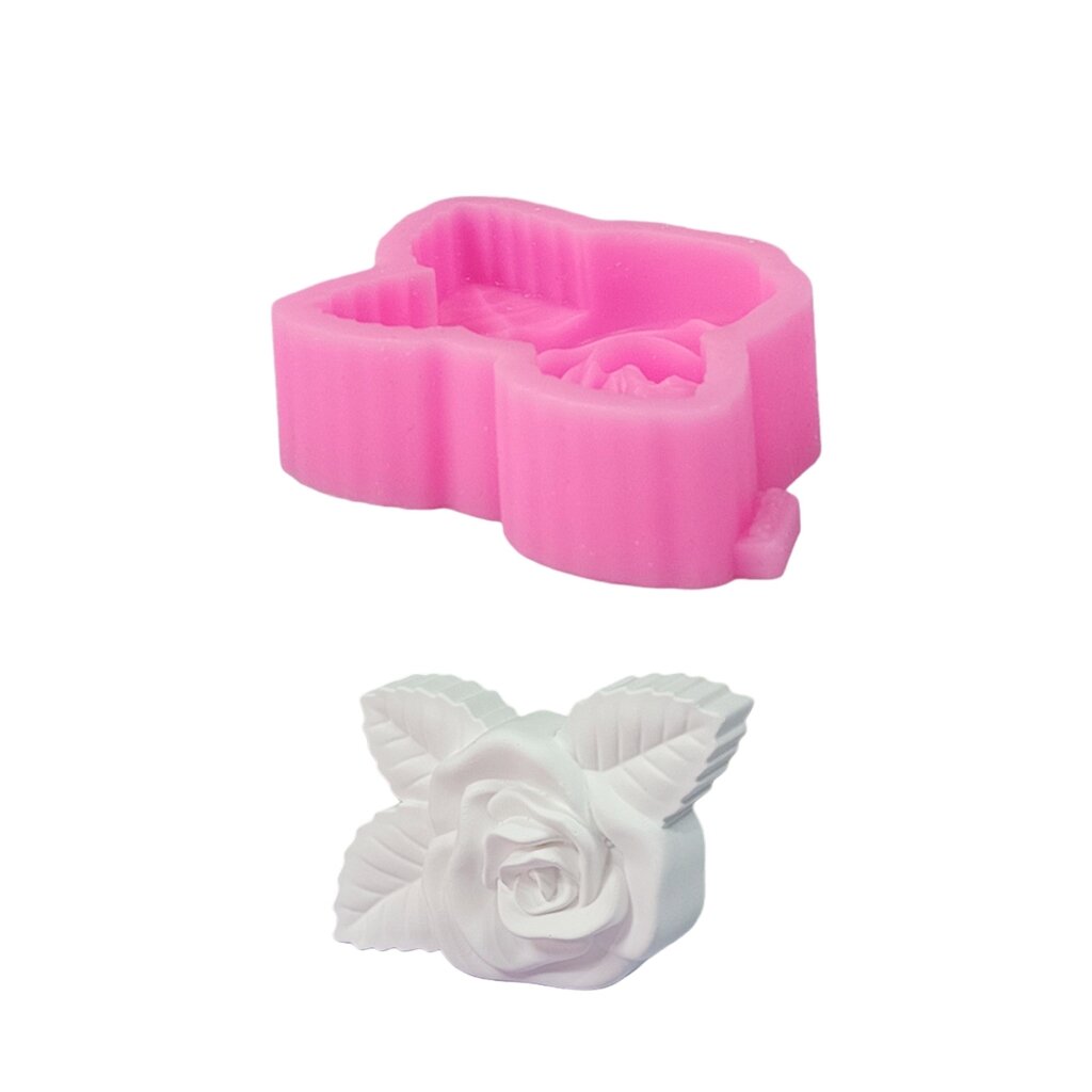 Силиконовые Формы Для Цветов Розы Пищевой Силикон для Изготовления Эпоксидной Смолы Свеча Мыло Домашнее Украшение Шоколад Инструмент Для Выпечки