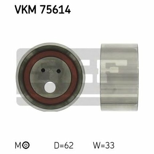 Ролик натяжной ремня грм SKF VKM75614 для Mitsubishi Galant V, VI