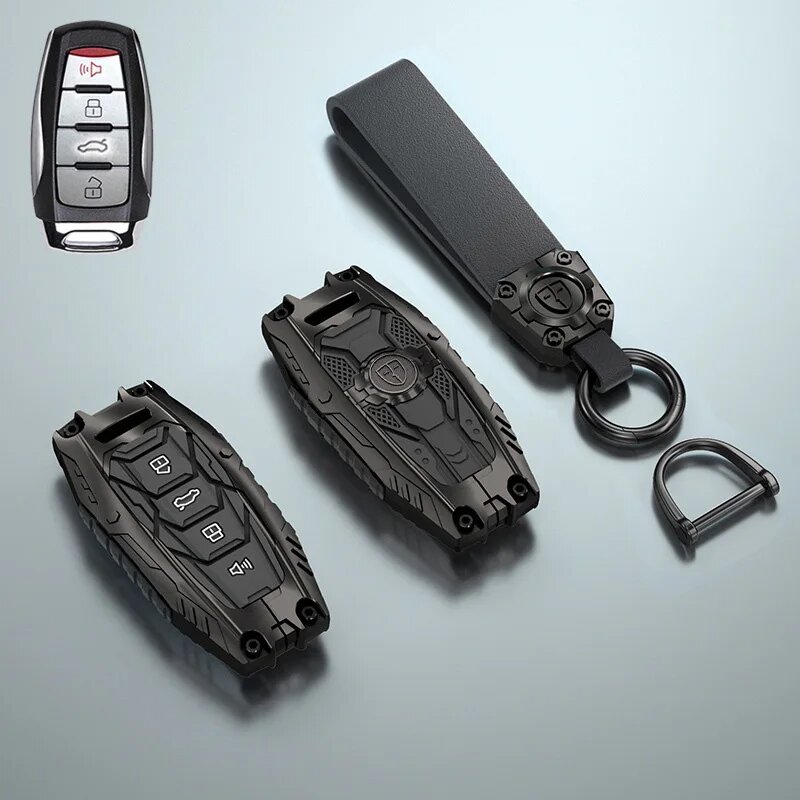 Новинка, цинковый сплав для Haval B 3/4 кнопок, брелок, 2023 H-DOG M6 H6 H7 H8 H4 H9 F5 F7 F7X F7H H2S, автомобильный брелок из цинкового сплава black for Key B
