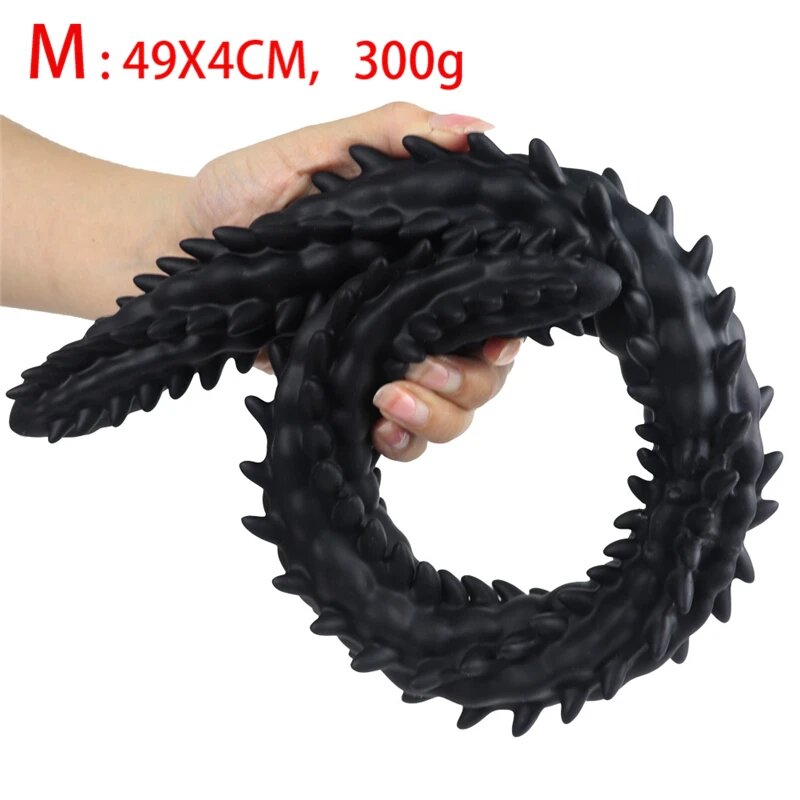 Анальный фаллоимитатор, большой двойной фаллоимитатор для женщин, фаллоимитаторы для женщин, M Black