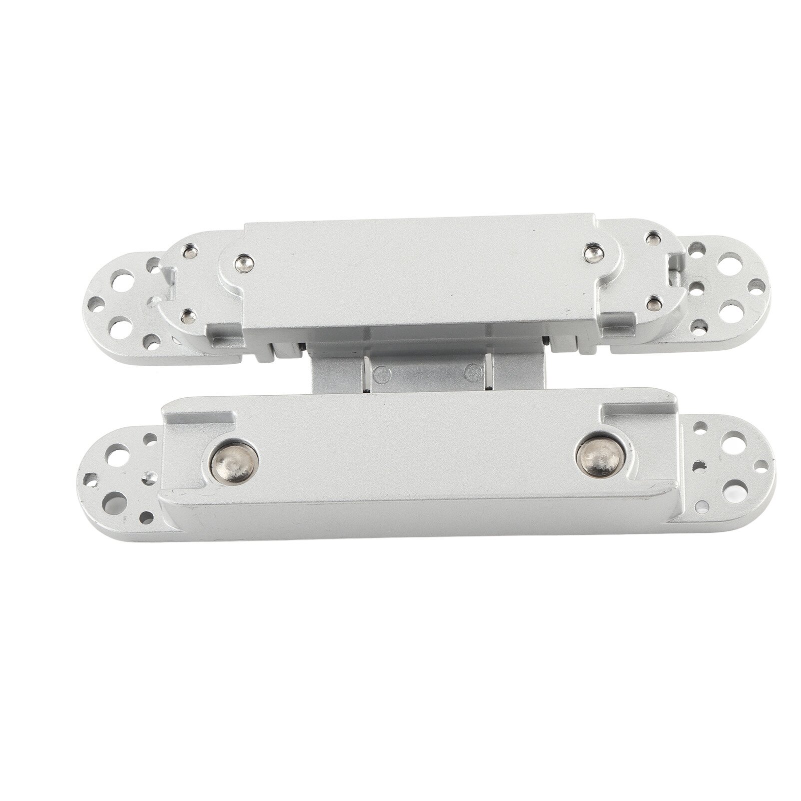 Дверные петли, регулируемый угол открытия 180 градусов, 3D складная дверная петля с винтами с шестигранным ключом для деревянной двери, 40 кг серебра