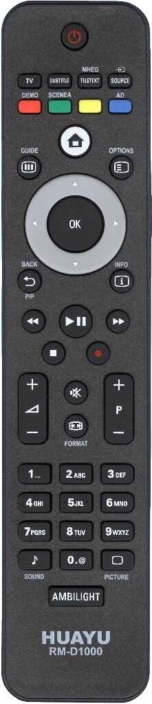 UNIVERSAL PHILIPS RM-D1000, Пульт ДУ