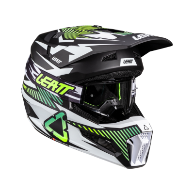 Мотошлем Leatt Moto 3.5 Helmet Kit (Storm Teal, XL, 2026 (1026000604))